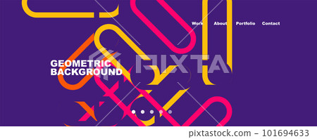 Abstract lines creative background. Vector... - Stock Illustration ...