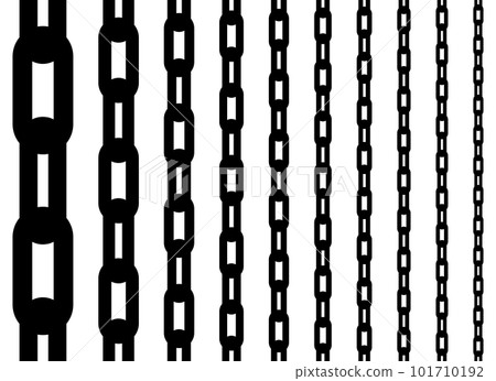 Chain vector design illustration isolated on... - Stock Illustration ...