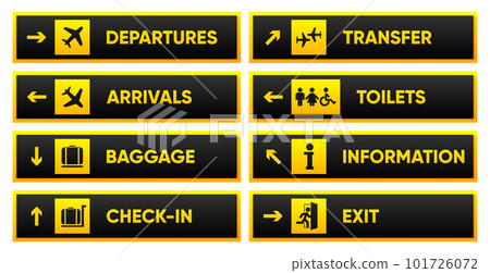 Airport Signs Check In