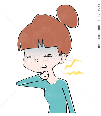 Neck Injury Cartoon Tip To Help Relieve Jaw, Neck, And Head Pain