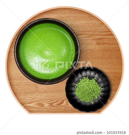 Matcha illustration real - Stock Illustration [101833916] - PIXTA