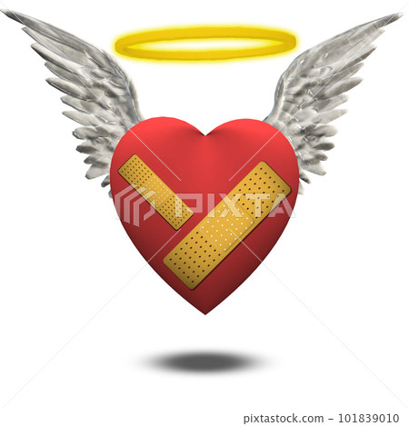 Wounded good heart - Stock Illustration [101839010] - PIXTA