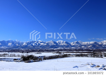 Hidaka Mountains Hidaka Mountain Range Hokkaido — Stock Editorial