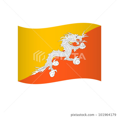 Bhutan Flag Logo