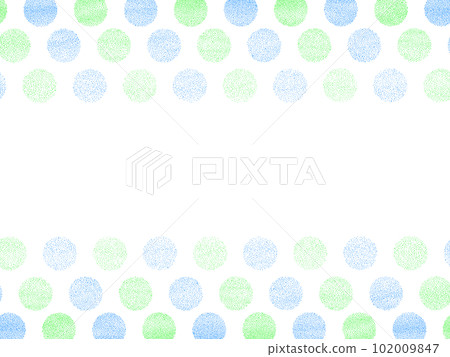 blue and green polka dot background - Stock Illustration [102009847 ...