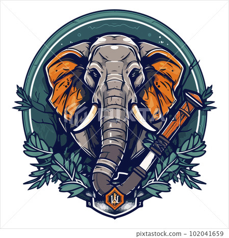 Curse Logo Elephant Phoney | Hector Miles
