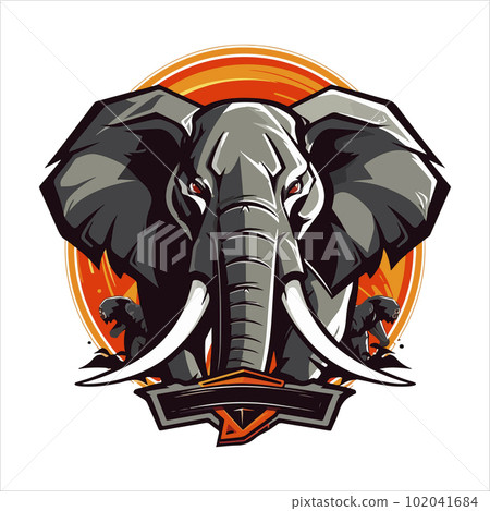 Curse Logo Elephant Phoney | Hector Miles