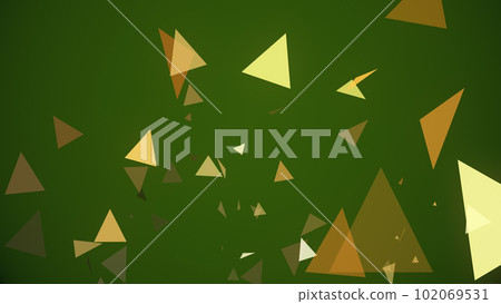 Triangles spring up on a colorful background - Stock Illustration ...