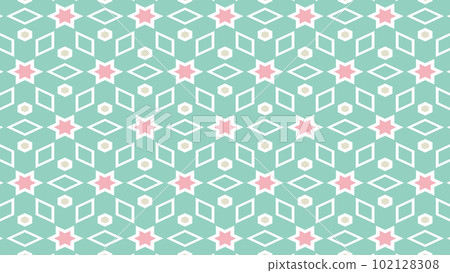 full pattern background - Stock Illustration [102128308] - PIXTA