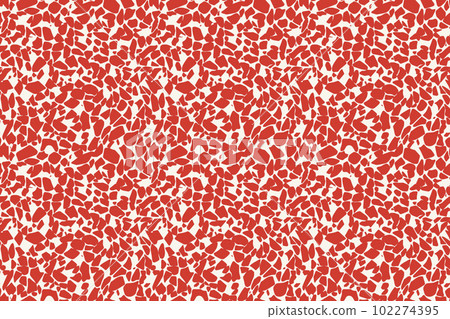 Red terrazzo pattern seamless background... - Stock Illustration ...