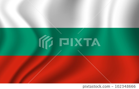 Bulgaria National Symbols Bulgaria Flag Set. Collection Of Symbols