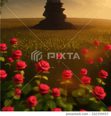Field Of Roses Dark Tower