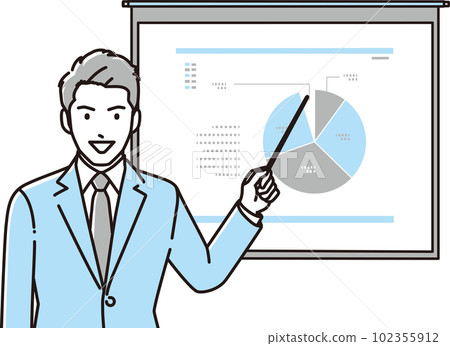 Male, presentation - Stock Illustration [102355912] - PIXTA