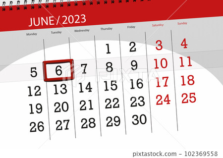 Calendar 2023, deadline, day, month, page,... - Stock Illustration ...