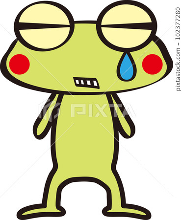 crying frog - Stock Illustration [102377280] - PIXTA