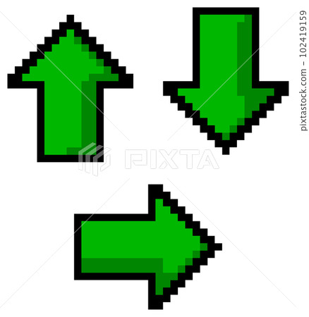 Illustration of an arrow indicating the... - Stock Illustration ...