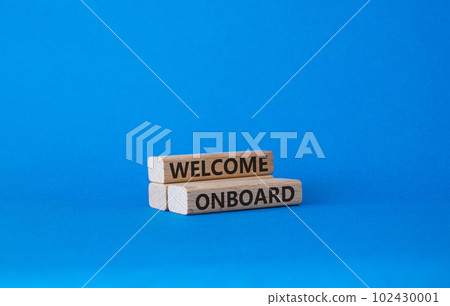 Welcome onboard symbol. Concept words Welcome... - Stock Photo ...