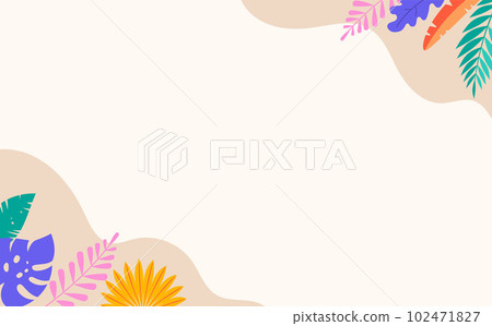 Summer background, abstract design with... - Stock Illustration ...