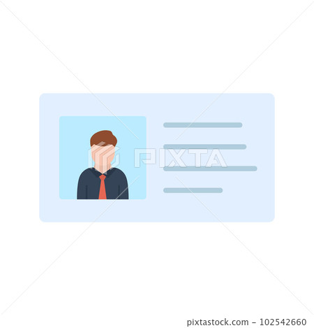 License to work icon vector image. Suitable for...-插圖素材 [102542660 ...