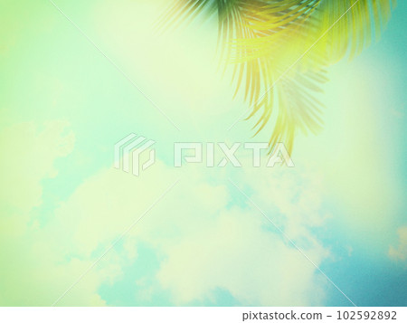 nostalgic summer sky - Stock Illustration [102592892] - PIXTA