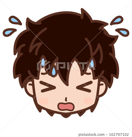 impatient face expression