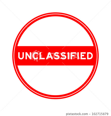Unclassified Sticker