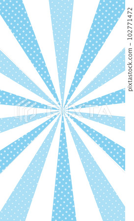 Concentrated lines of cute pop dots 16:9... - Stock Illustration ...
