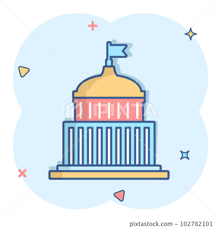 Government Building Cartoon