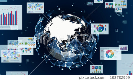 World and data Global business - Stock Illustration [102782999] - PIXTA