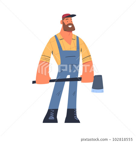 Bearded Logger Logger With Beard Stock Photos, Royalty Free Logger