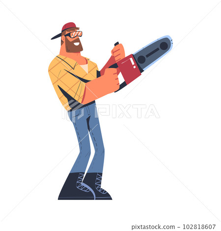 Bearded Logger Logger With Beard Stock Photos, Royalty Free Logger