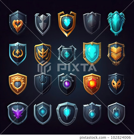 Shield Vector Ai Shield Icon Vector Line PNG Images | AI Free Download