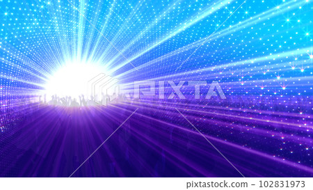 dance party disco club spectator crowd glitter... - Stock Illustration ...