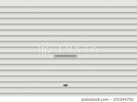 Garage and warehouse shutter [background material] - Stock Illustration ...