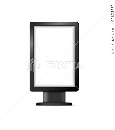 Light box. Office interior.realistic outdoor...-插圖素材 [102855773] - PIXTA圖庫