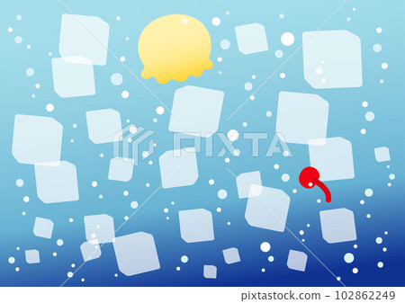 Simple cream soda liquid background material... - Stock Illustration ...