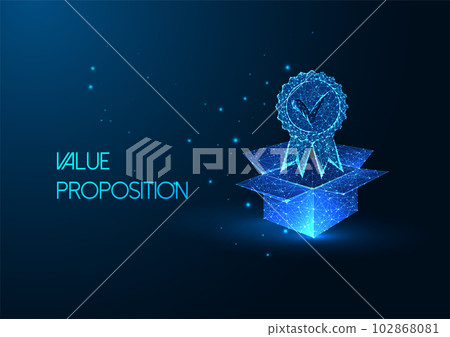 Unique value proposition, competitive advantage...-插圖素材 [102868081 ...