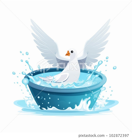 Christening Holy Spirit Clip Art Holy Spirit Baptism Water Drawing,