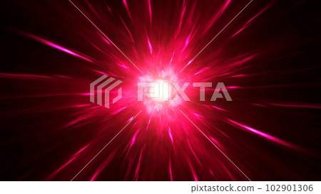 Glowing Neon Pink Star Energy Light Burst - Stock Illustration ...