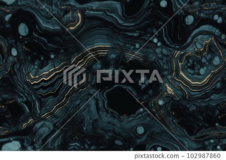 Obsidian mineral texture seamless pattern. AI... - Stock Illustration ...