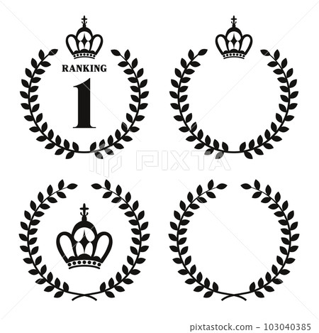 Ranking icon set_monochrome - Stock Illustration [103040385] - PIXTA