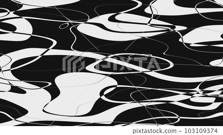 Distorted pattern abstract monochrome... - Stock Illustration ...