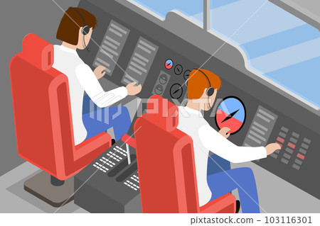 3D Isometric Flat Vector Conceptual... - Stock Illustration [103116301 ...