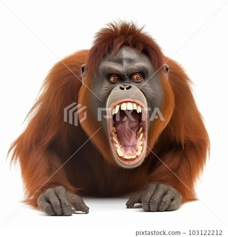Angry Orangutan