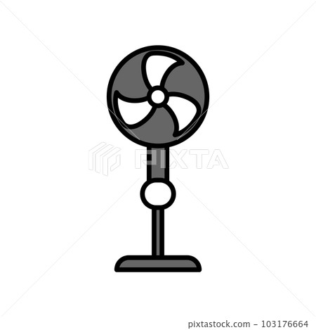 Illustration Vector Graphic of Stand Fan icon - Stock Illustration ...