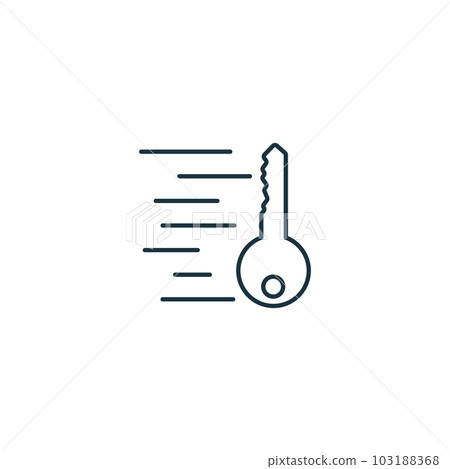 Keywords icon. Monochrome simple sign from...-插圖素材 [103188368] - PIXTA圖庫
