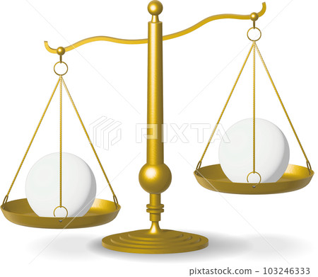 left falling scales - Stock Illustration [103246333] - PIXTA