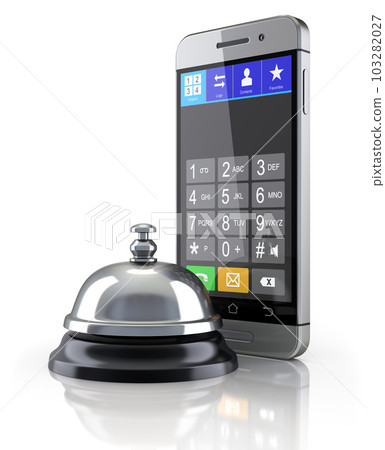 Mobile service concept - Stock Illustration [103282027] - PIXTA