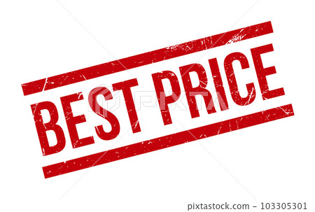 Red Grunge Best Price Rubber Stamp-插圖素材 [103305301] - PIXTA圖庫