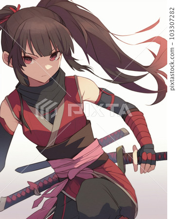 Female Ninja Anime